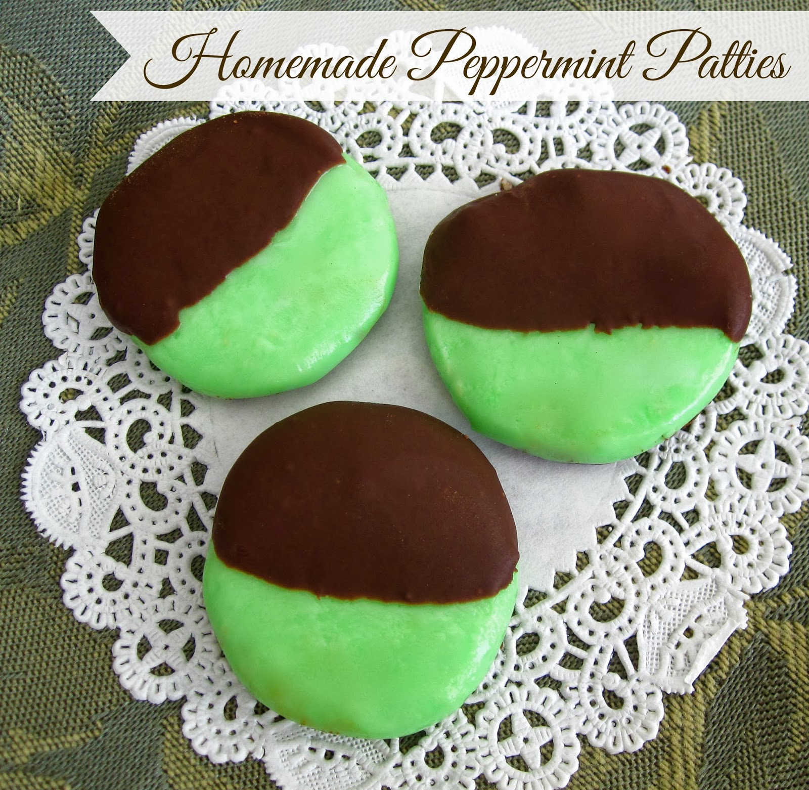 Homemade Peppermint Patties - The Lindsay Ann