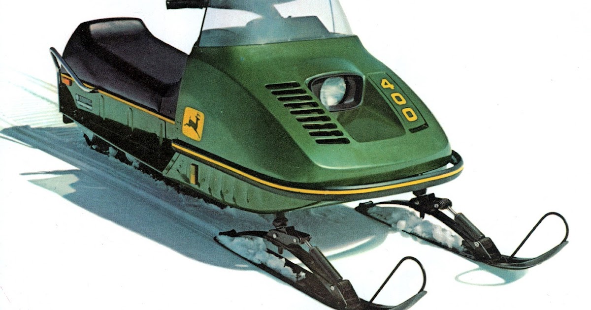 CLASSIC SNOWMOBILES OF THE PAST: 1975 JOHN DEERE 400 SNOWMOBILE