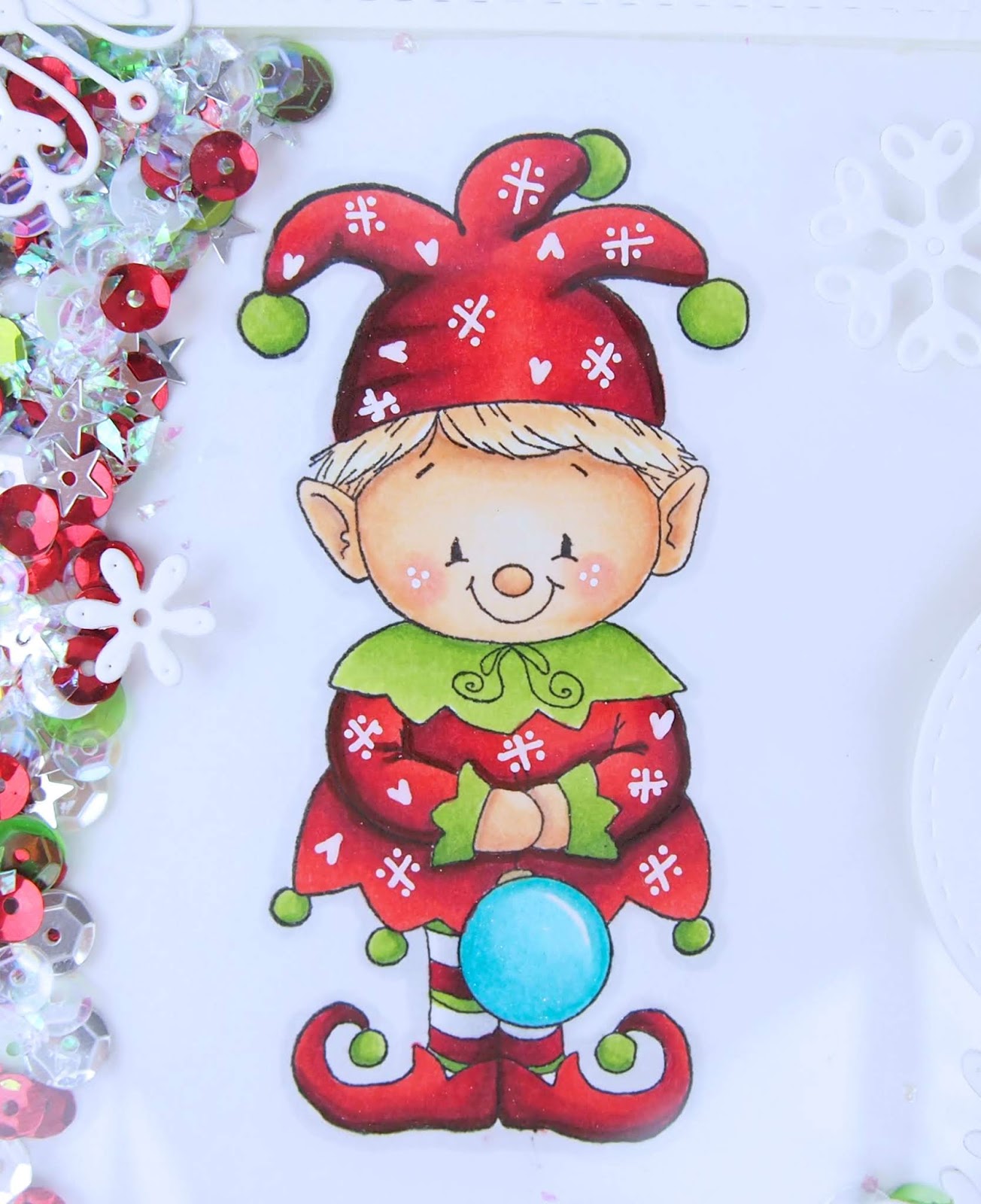 Heather's Hobbie Haven: Christmas Elf Card Kit