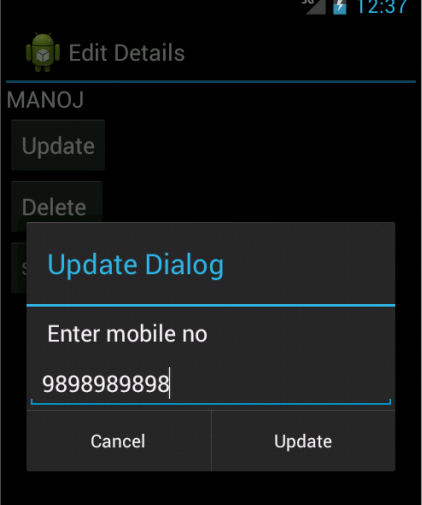 Java Guru: CRUD operation in Android