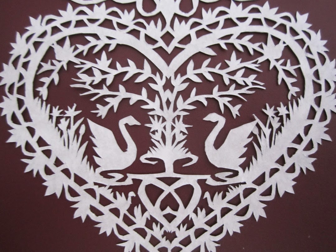 Ravings of a Mad Crafter: Scherenschnitte and Wycinanki