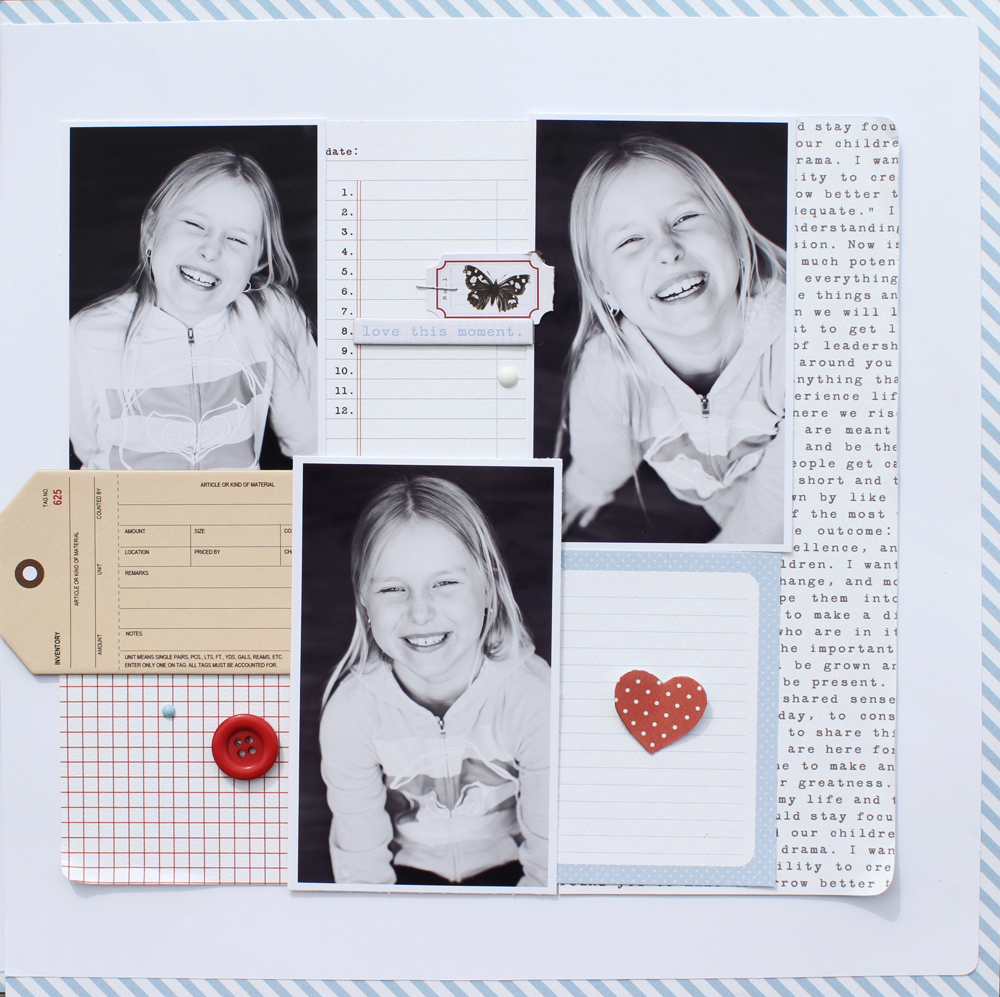 TERESA COLLINS DESIGN TEAM: Two page layout by Jamie Harder using ...