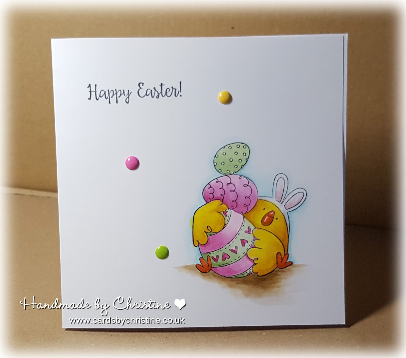 Handmade by Christine: Easter Bunny Chick