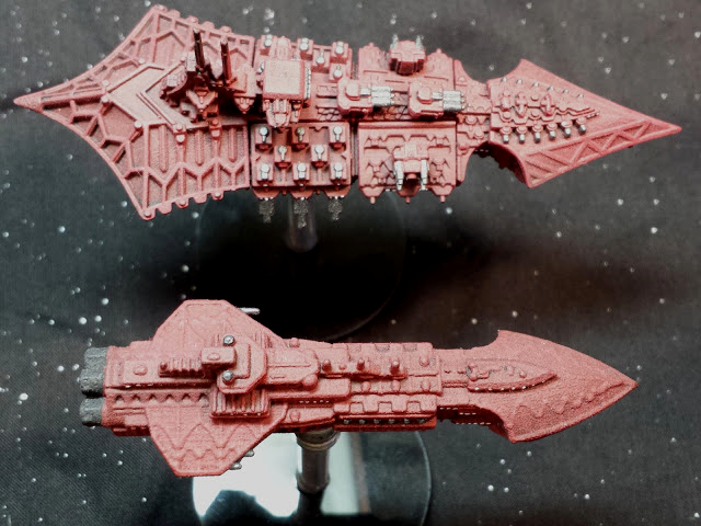 Battlefleet Gothic Chaos Schismatic Class Light Cruiser - Jade Gaming News