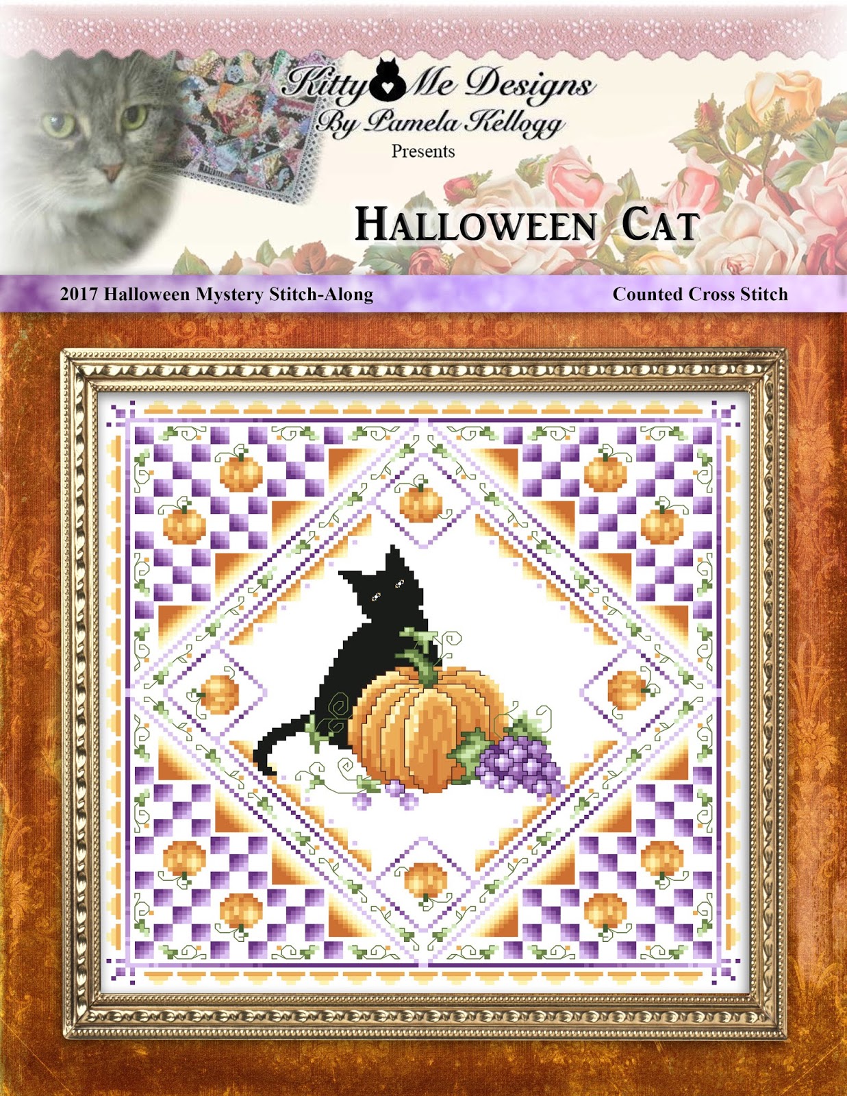 Kitty And Me Designs: Halloween Stitching