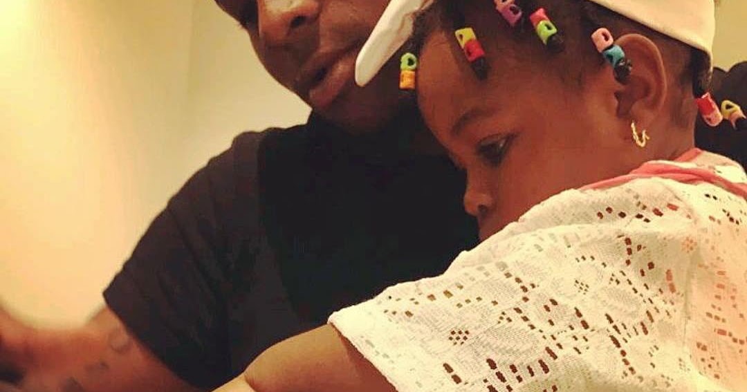BLOG: Davido shares adorable photo with daughter Imade!