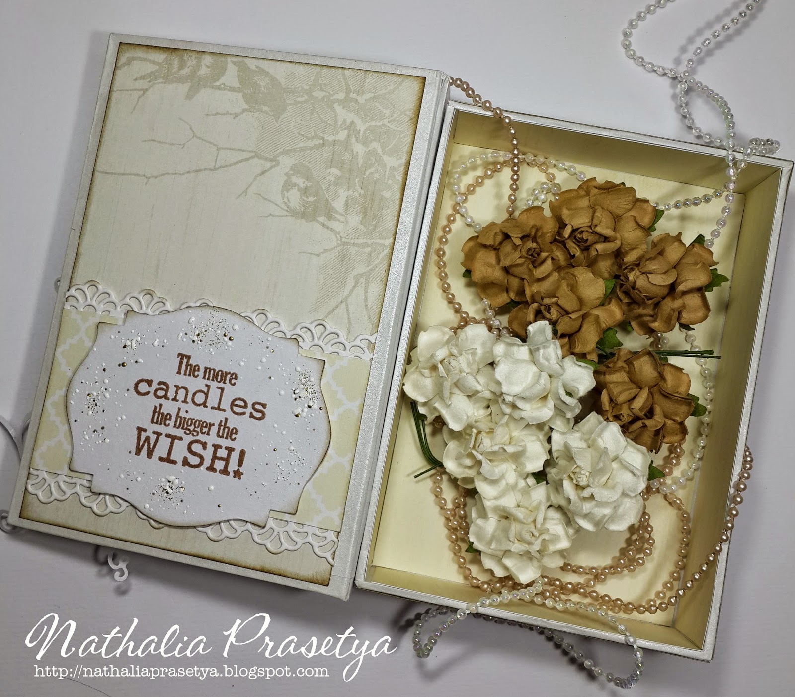 My Craft Room: White Birthday Box