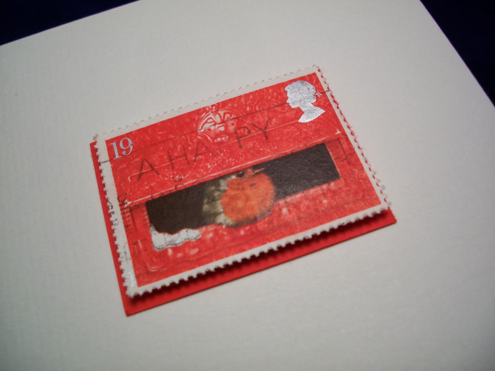 Craft-E-Place: Postage stamp card ....