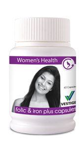 My Vestige Products: Folic & Iron Plus