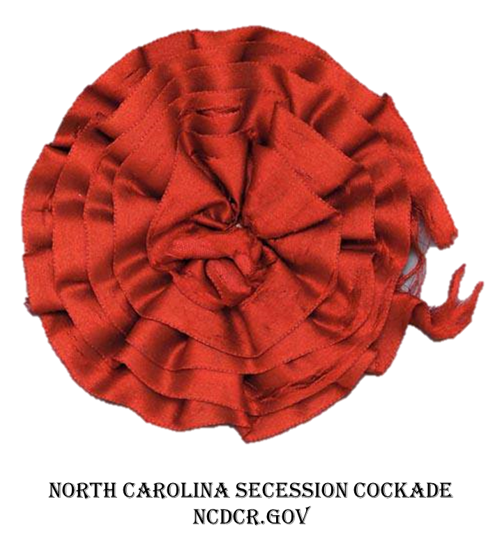 Creative Cockades: North Carolina Secession Cockades