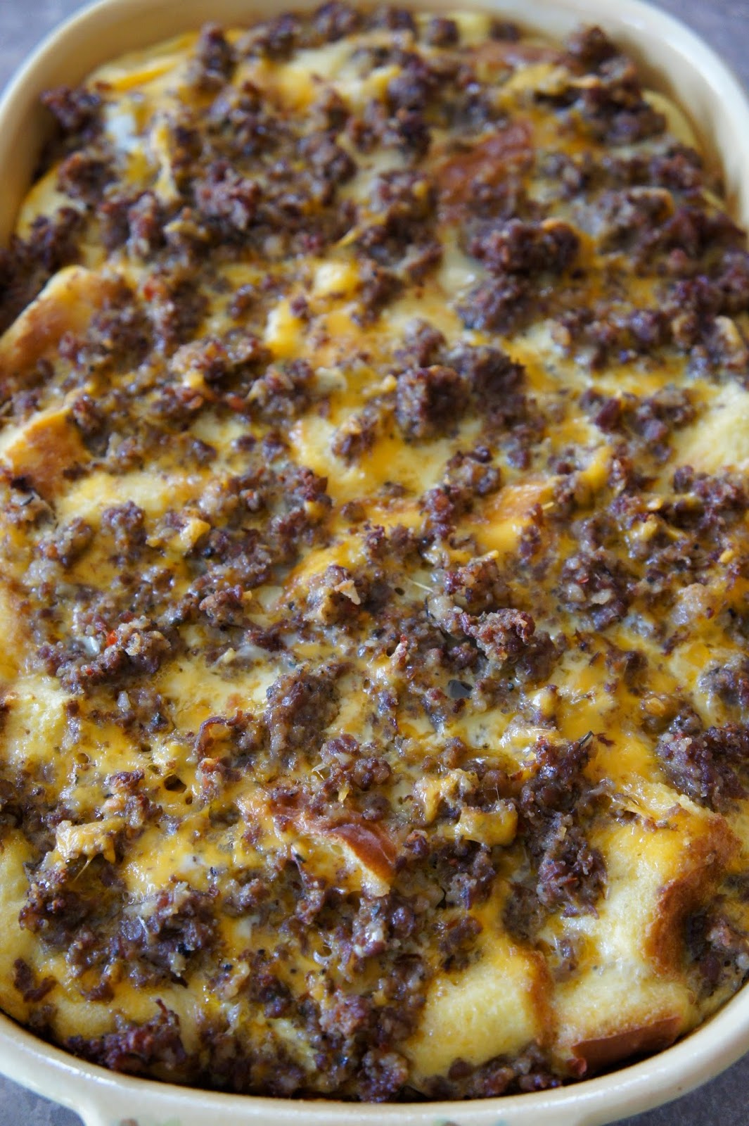 Savory Sweet and Satisfying: Sausage Brunch Soufflé