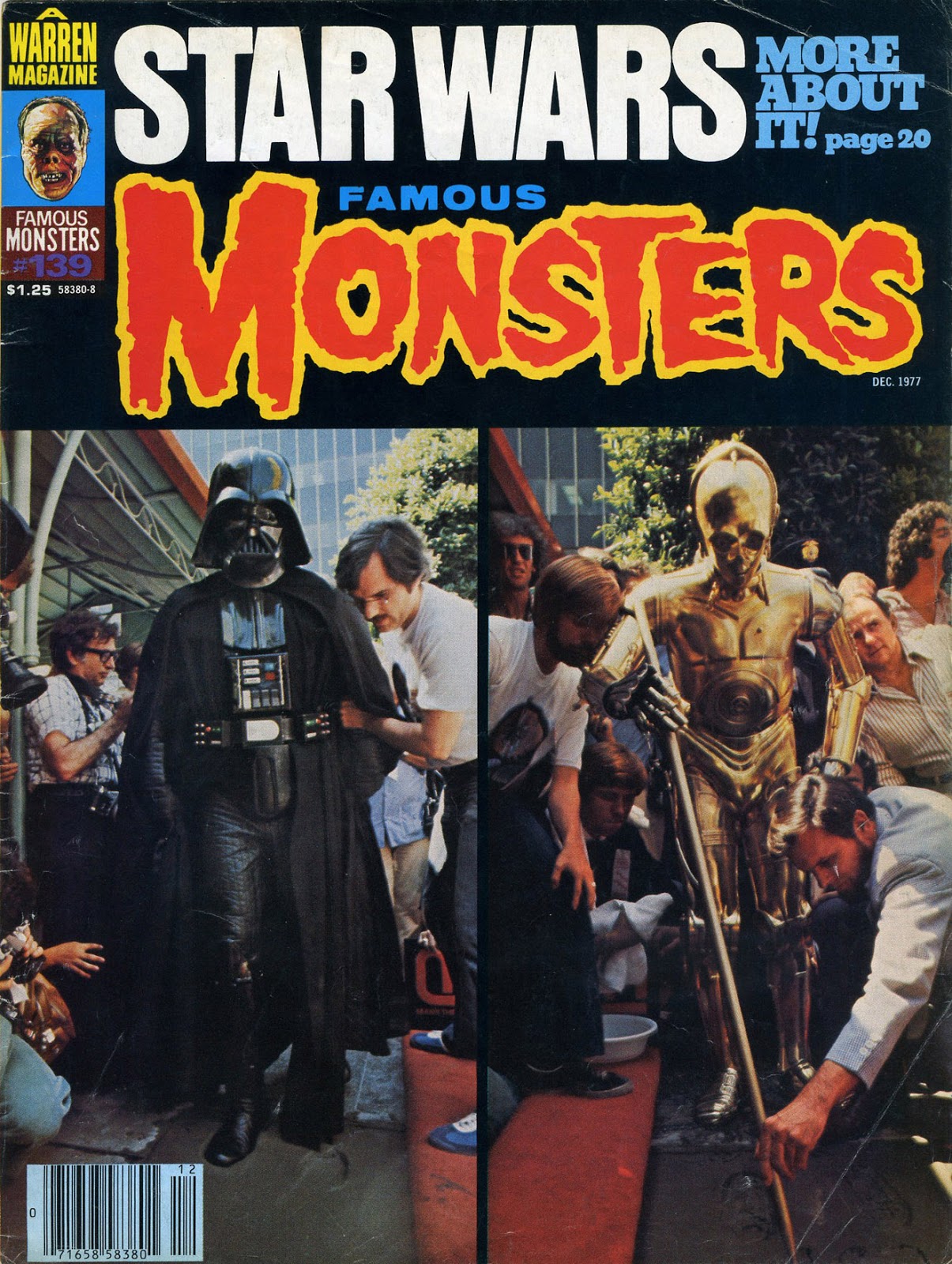 STARLOGGED - GEEK MEDIA AGAIN: 1977 - STAR WARS in FAMOUS MONSTERS OF ...
