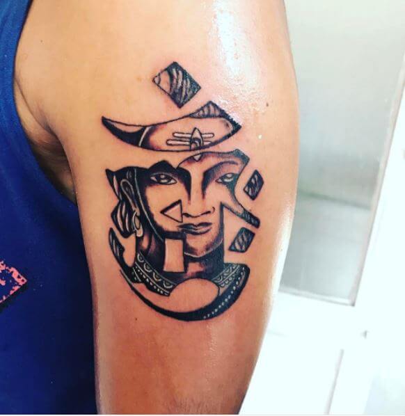 150+ Angry Lord Shiva Tattoos For Men (2020) Trishul & Om Mahadev ...