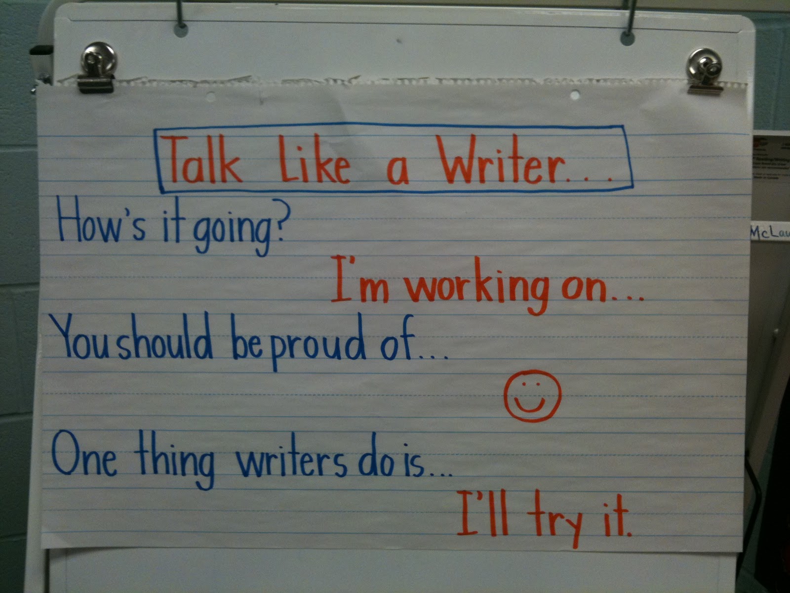 ruth ayres writes: Conversation Between Writers