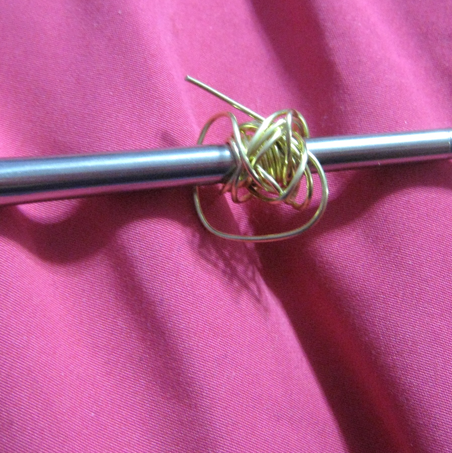 For the love of : Easy Peasy Wire Bead Tutorial