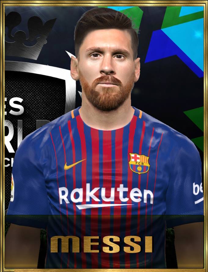 pes-modif: PES 2017 Leo Messi Face by Robert Facemaker