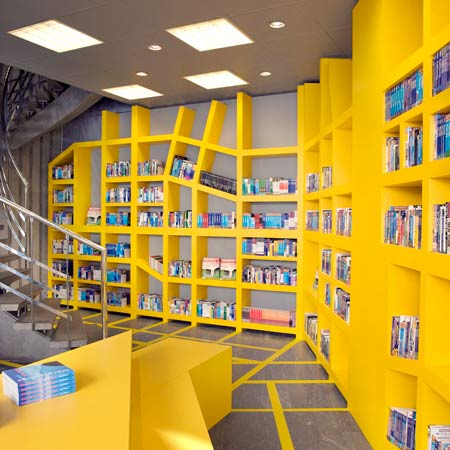 Amazing bookstores design - azee