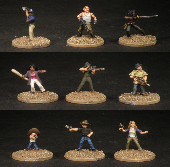 Tabletop Fix: Khurasan Miniatures - New 15mm Zombie Apocalypse Survivors