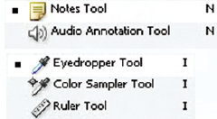 Annotation, Measuring, and Navigation Tools adobe photoshop cs 3 ...