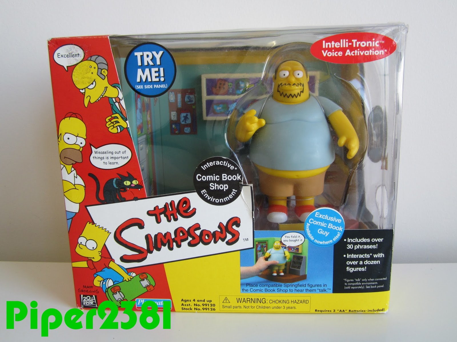 Piper2381: Comic Book Guy and Comic Book Shop