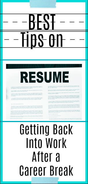 SusieQTpies Cafe: Getting Back Into Work After a Career Break