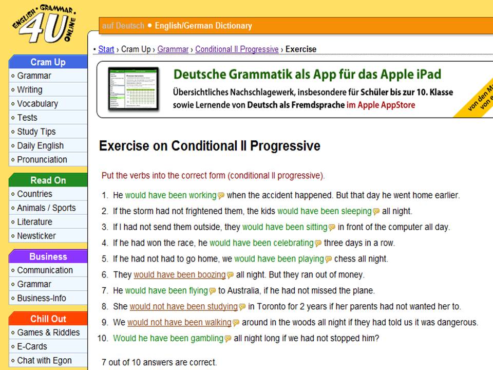 My English Class-ArMaNdO: EGO4U EXERCISES GRAMMAR