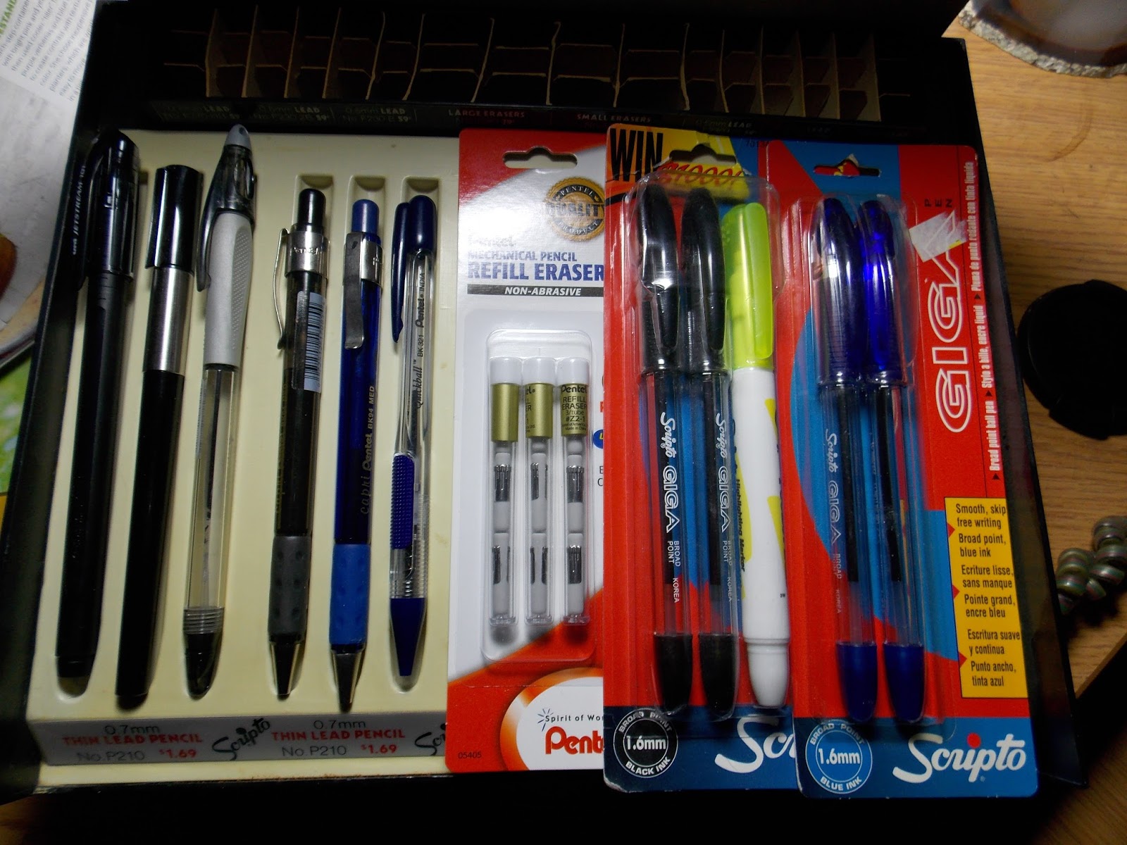 My Supply Room: Scripto In The Mail