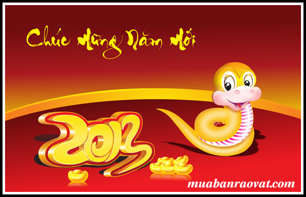 muabanraovat.com: Chúc mừng năm con rắn 2013