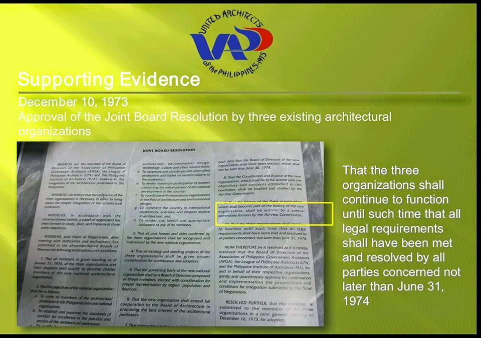 Uap Is The Iapoa ~ United Architects Of The Philippines