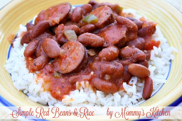 Simple Red Beans & Rice — Mommy's Kitchen