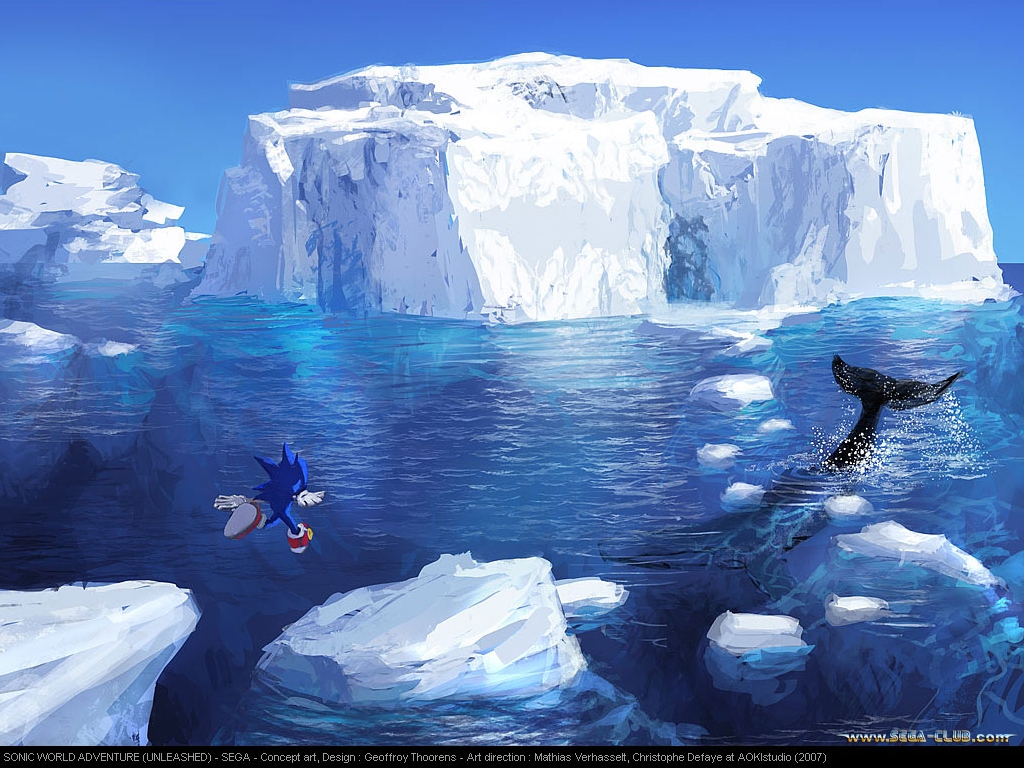GAMING ROCKS ON: Game Art #52: Sonic Unleashed Concept Art Gallery