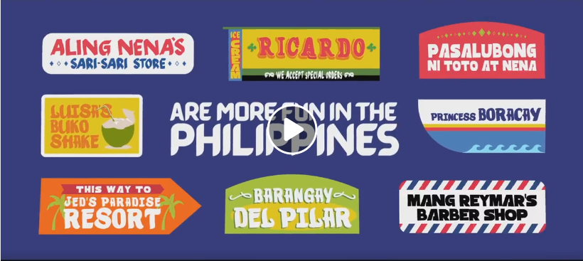 Barabara,Our very own Pinoy Font "Its more fun in the philippines ...