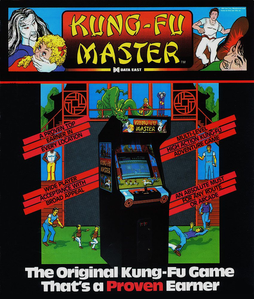 This blog ends with you: Kung Fu Master (Arcade, NES)