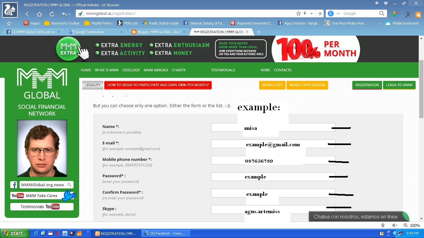 MMM GLOBAL : how to register at MMM GLOBAL