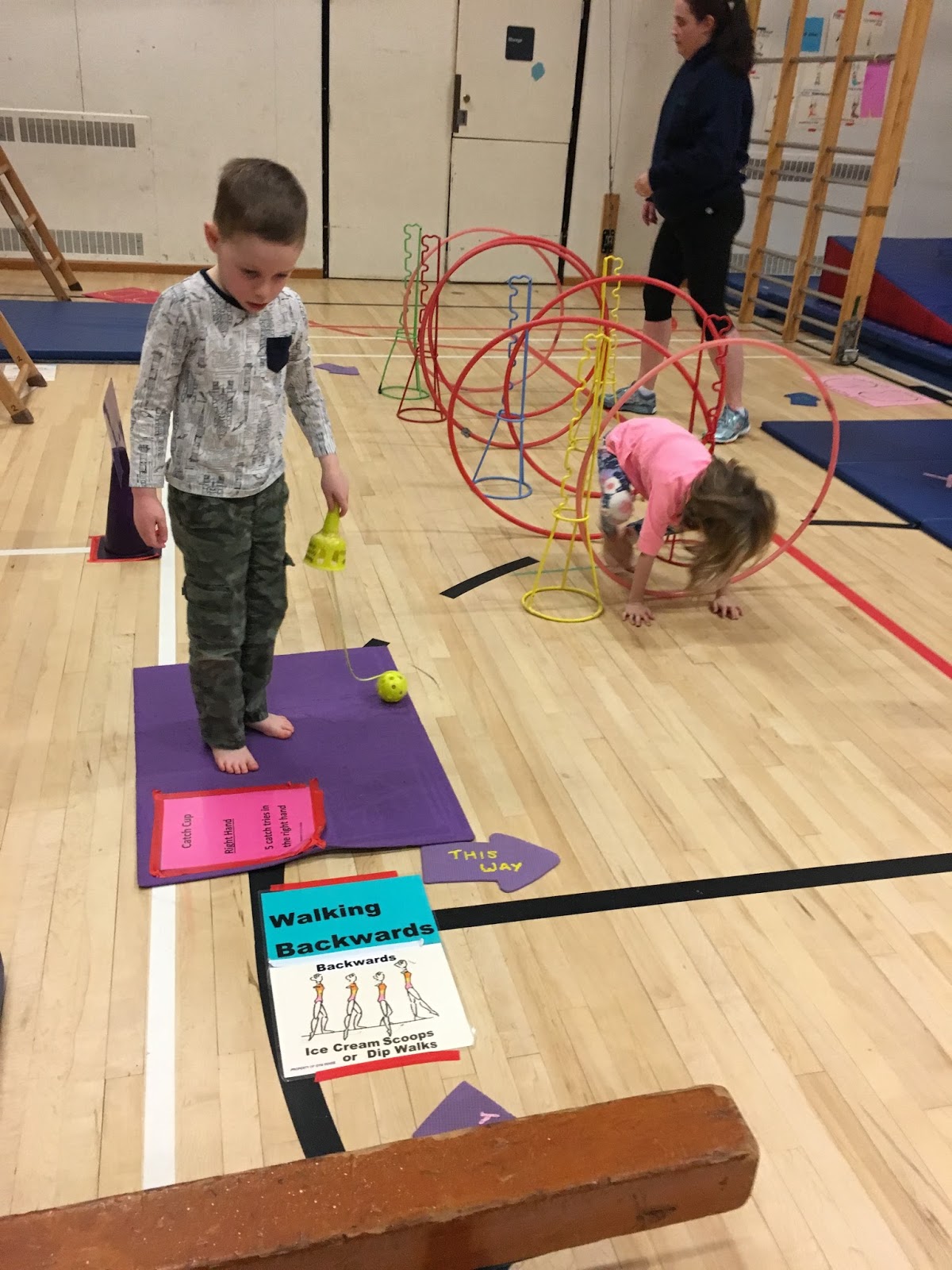 Ms Spofforth's Kindergarten: Last Gymnastics and Hundreds Projects