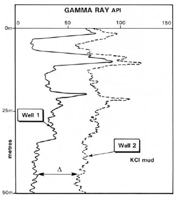 Earth Stories: Gamma Ray Log