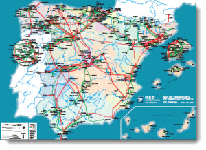PortaltecnicoFP: Mapa de la Red Eléctrica