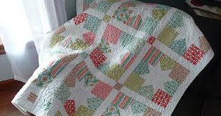 Quilt "Charming Stars" patchwork - Pattern free - For beginners