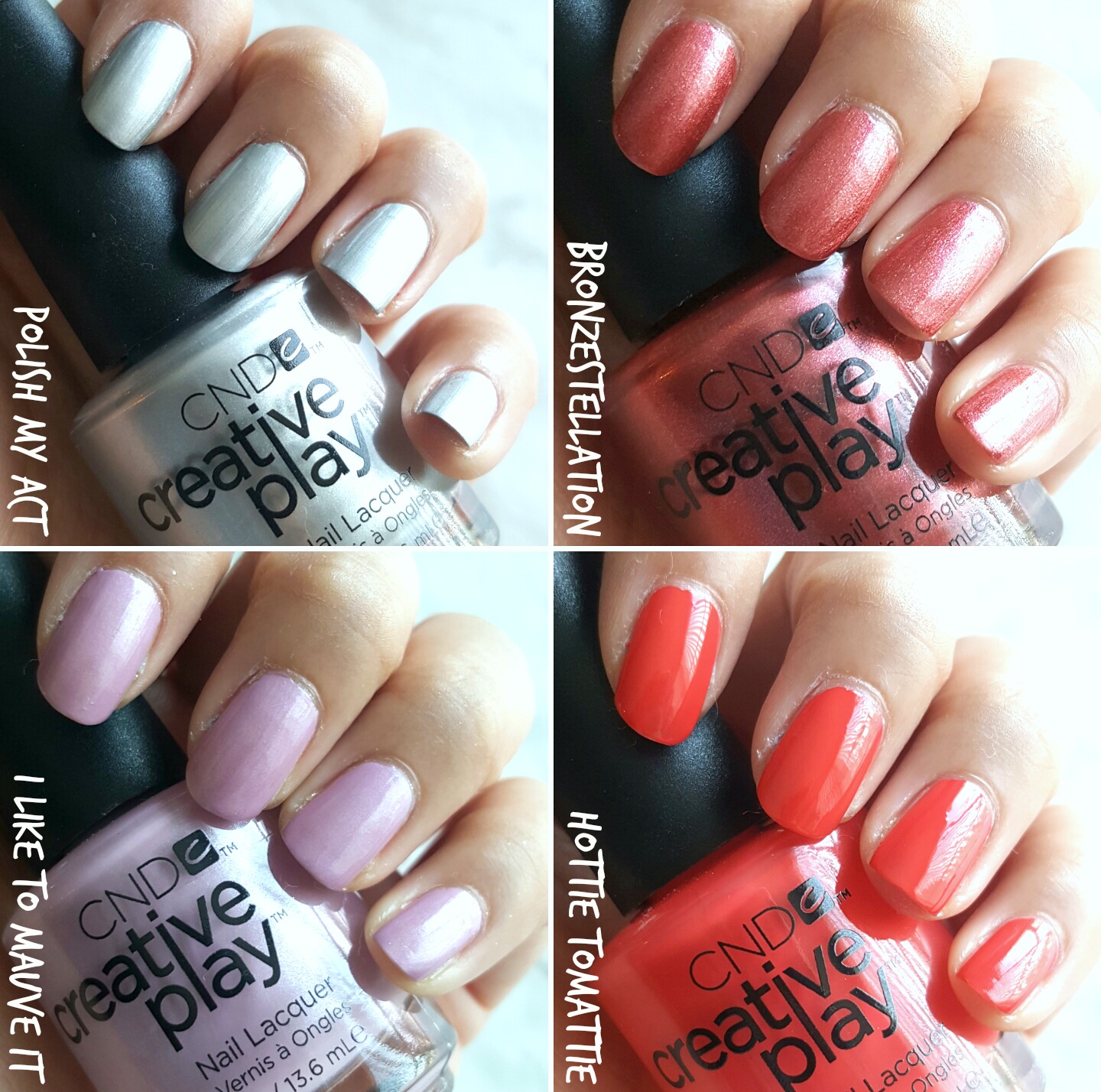 CND Creative Play Nail Lacquer Review and Swatches* - miranda loves