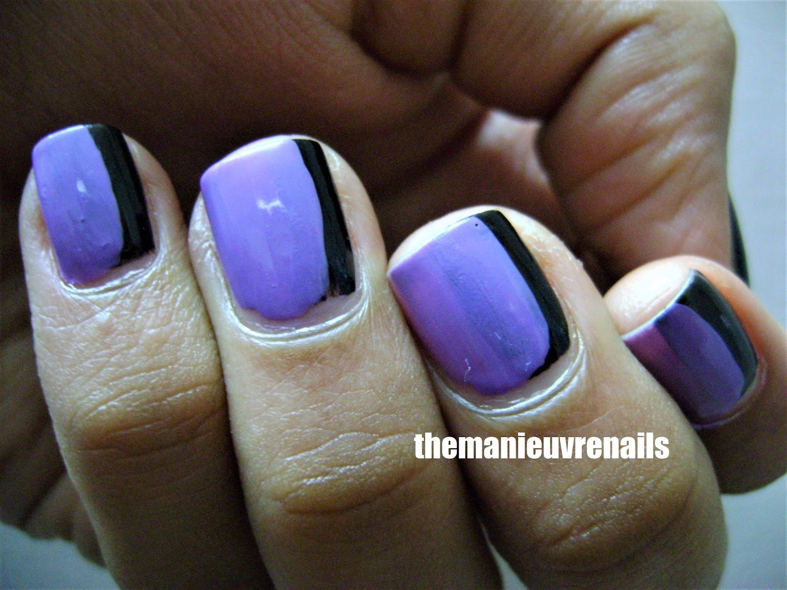 The Manieuvre Nails | Nail Art Blog: Side french manicure
