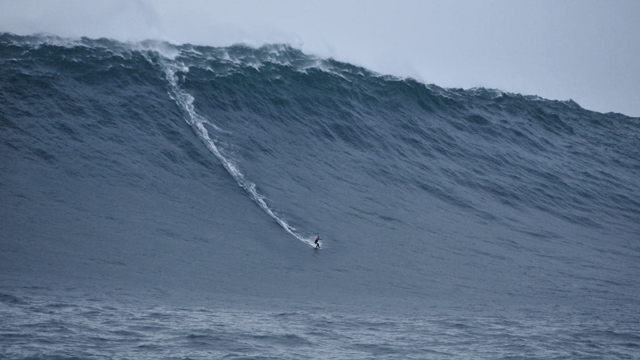 BOB POLLI'S RIDE: 100 FOOT WAVE