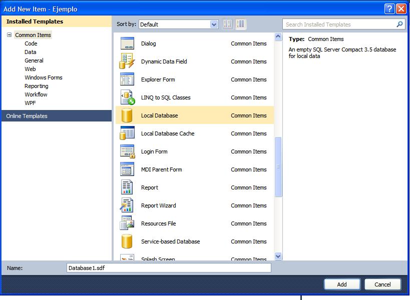 Archivo de base de datos local ~ PABLETORETO