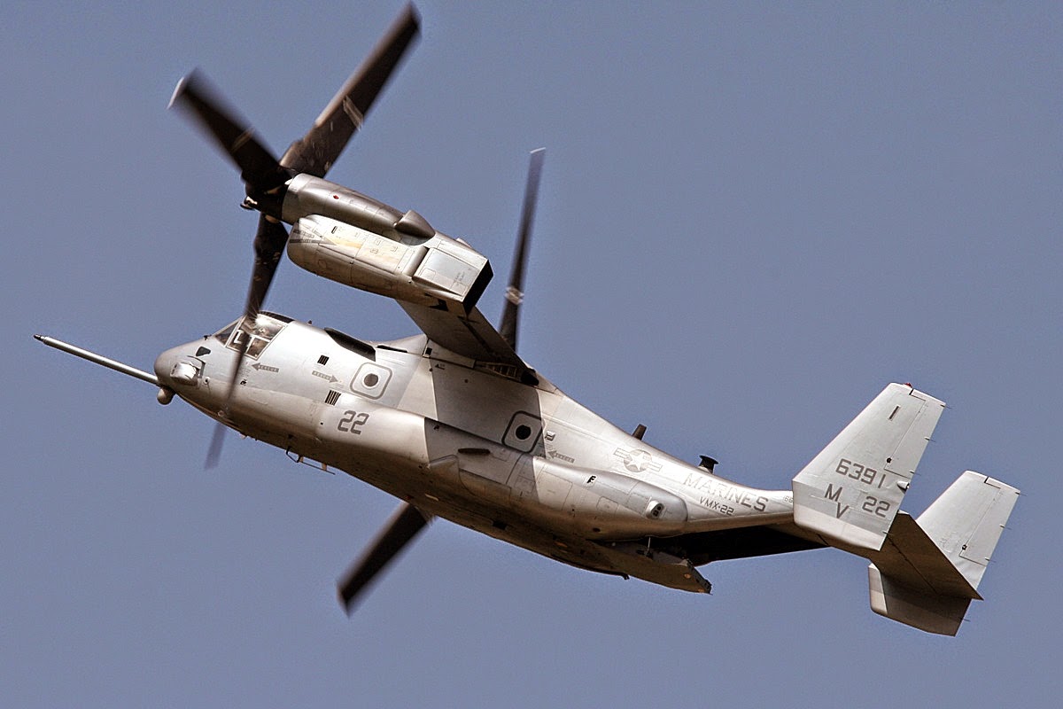 United States Naval Aircraft: MV-22B Osprey