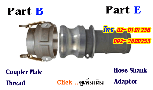 ข้อต่อคัปปลิ้ง ข้อต่อเพลา ประกับเพลา Coupling ข้อต่อสวมเร็ว ควิก ...