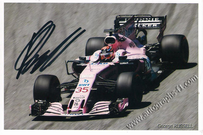 Autographs-F1: George RUSSELL