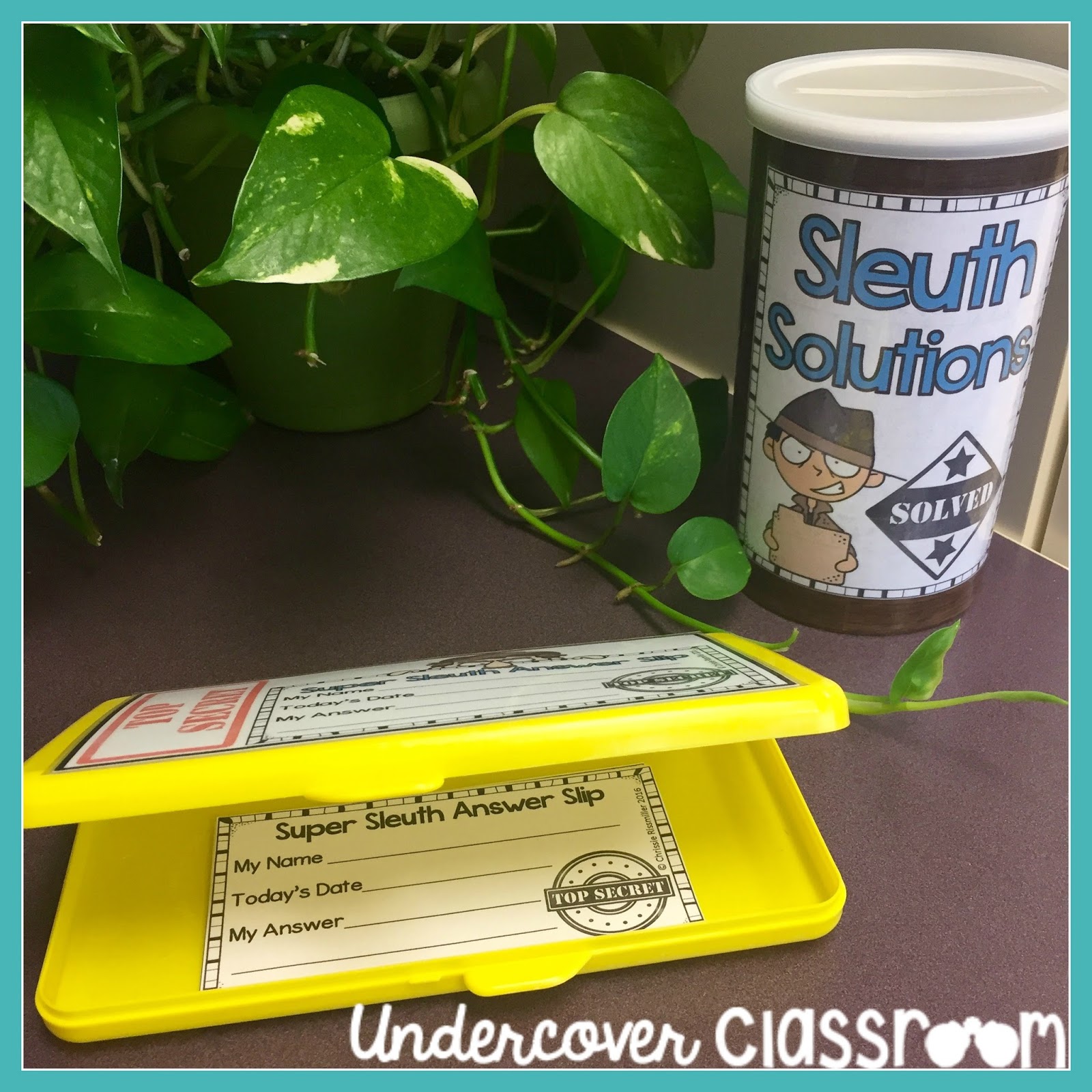 Super Sleuth Challenge - Undercover Classroom