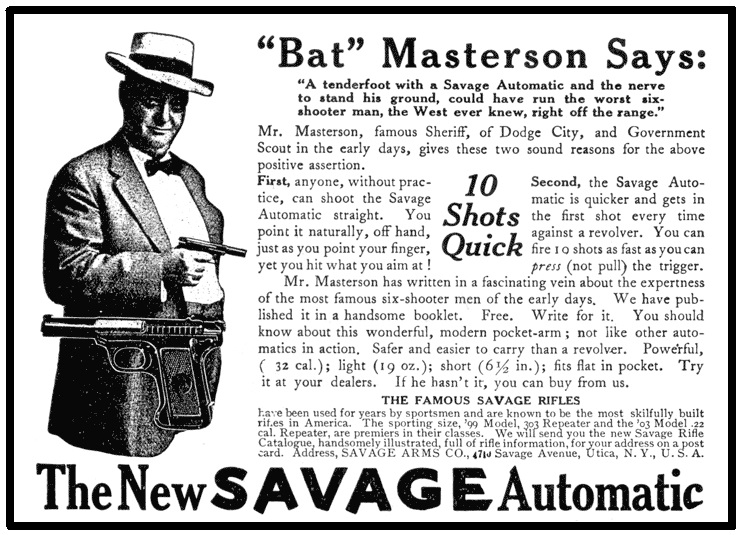 The American Cowboy Chronicles: Bat Masterson -- Let's Answer Your ...