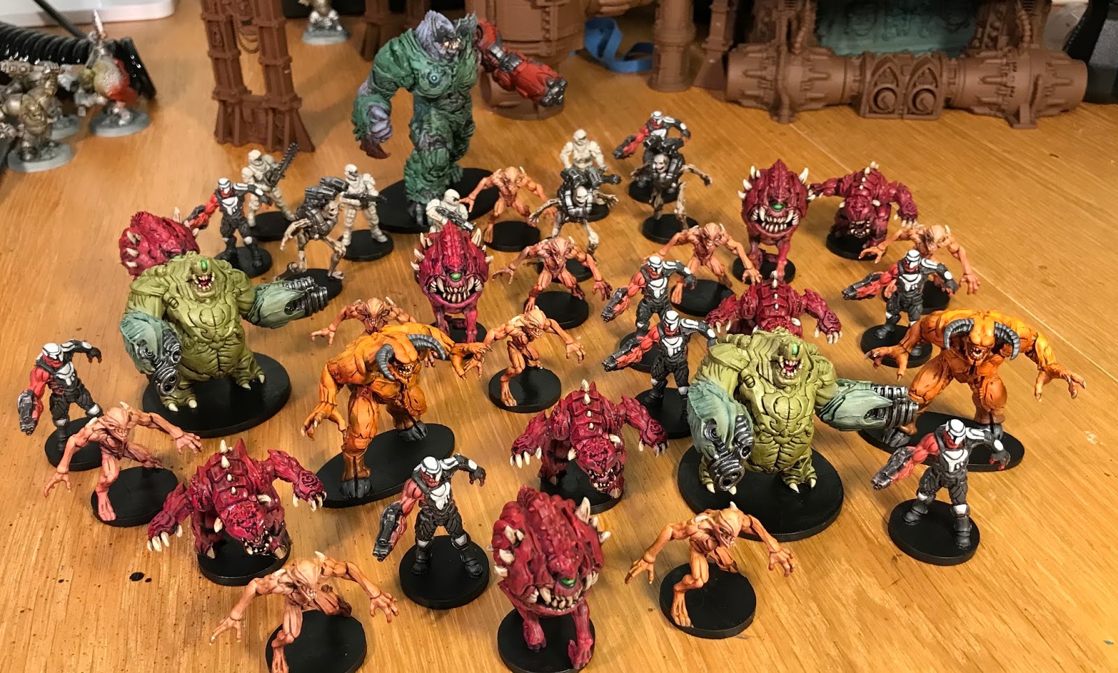 Kevin's Miniatures & Hobby Table: Doom Commission Complete
