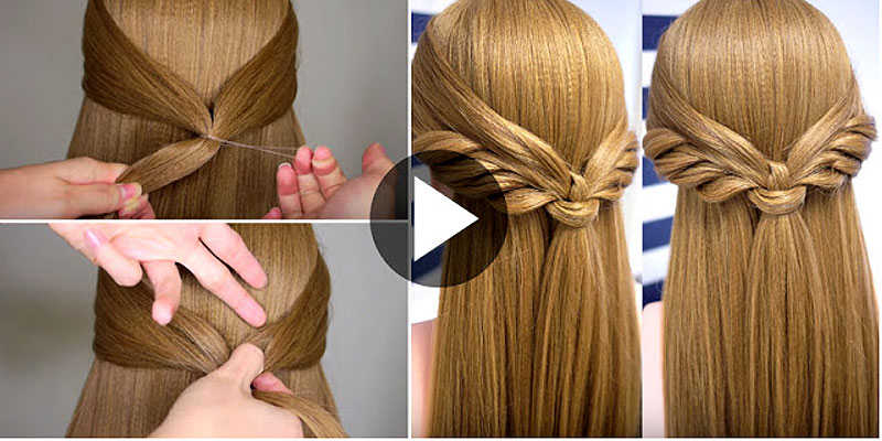 How To Make Angel Wings Hairstyle, See Tutorial - The Stylish Life