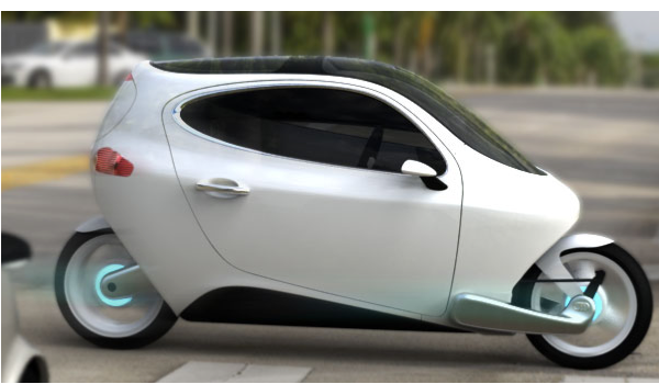 Lit Motors electric enclosed motor cycle targets 2014 for $12000-16000 ...